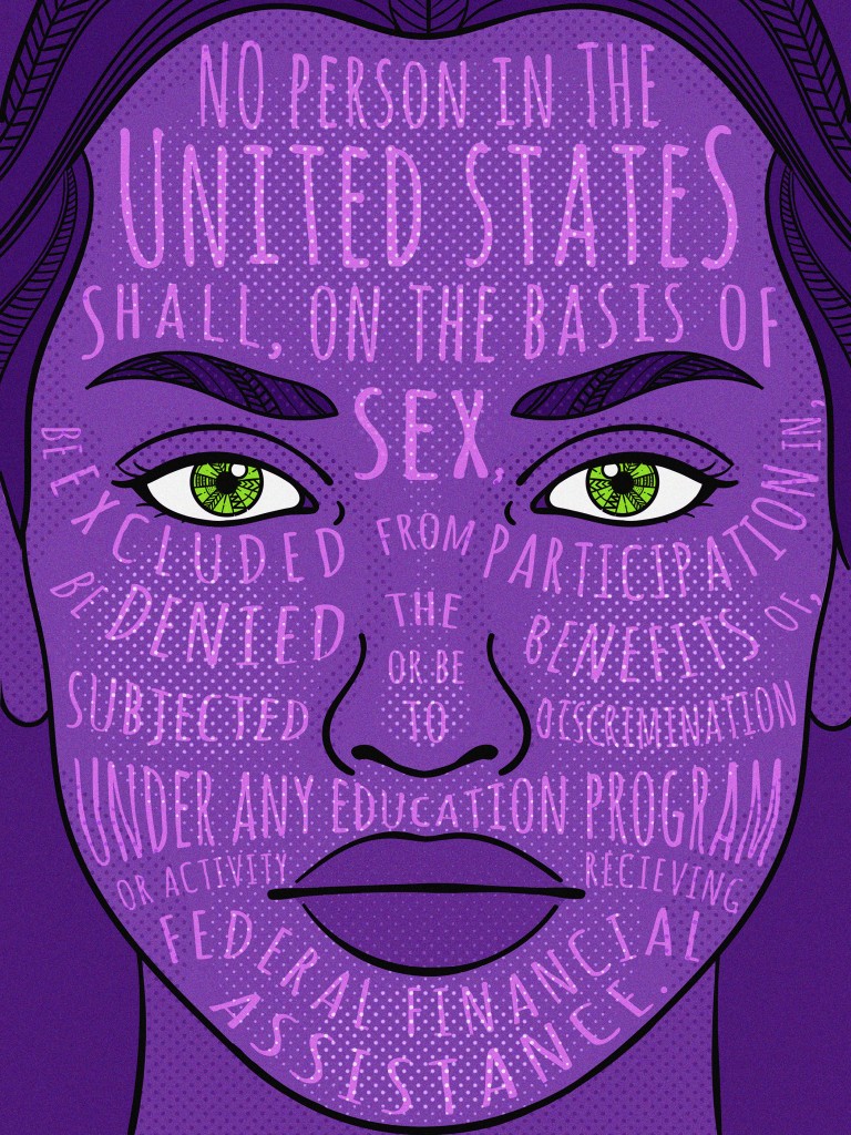 Title IX Illustration – Bleacher Report - Jillian Vaughan